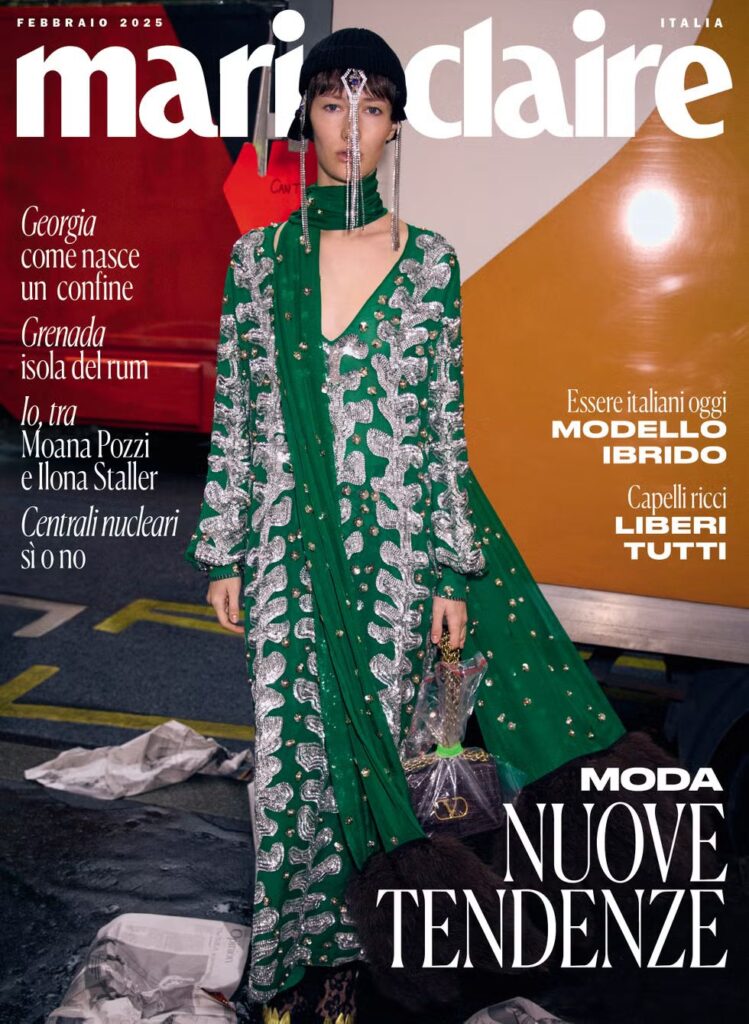 Rudy Profumi su Marie Claire - Winter glow - Febbraio 2025
