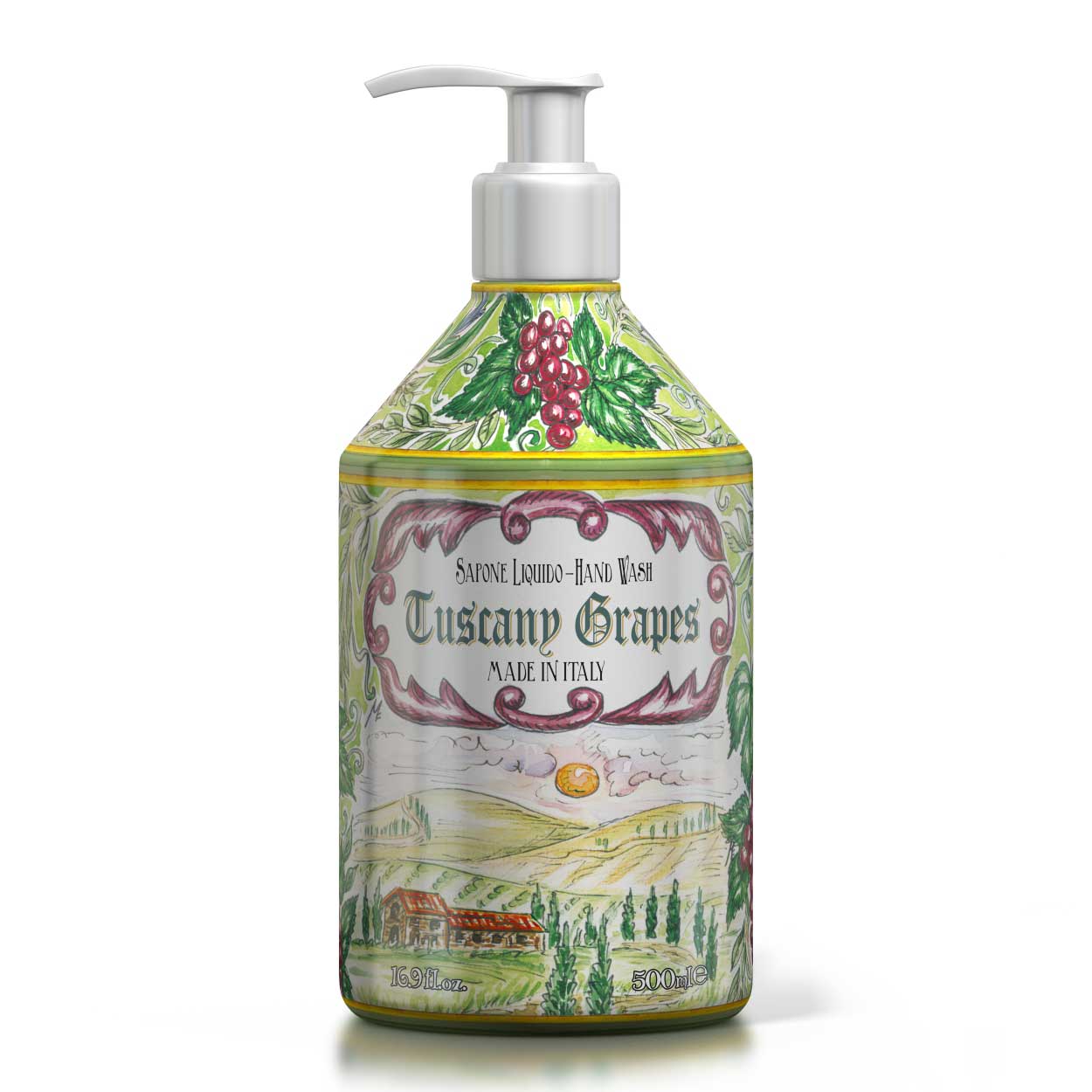 Liquid Hand Soap 500mL - Tuscany grapes line – Rudy Profumi